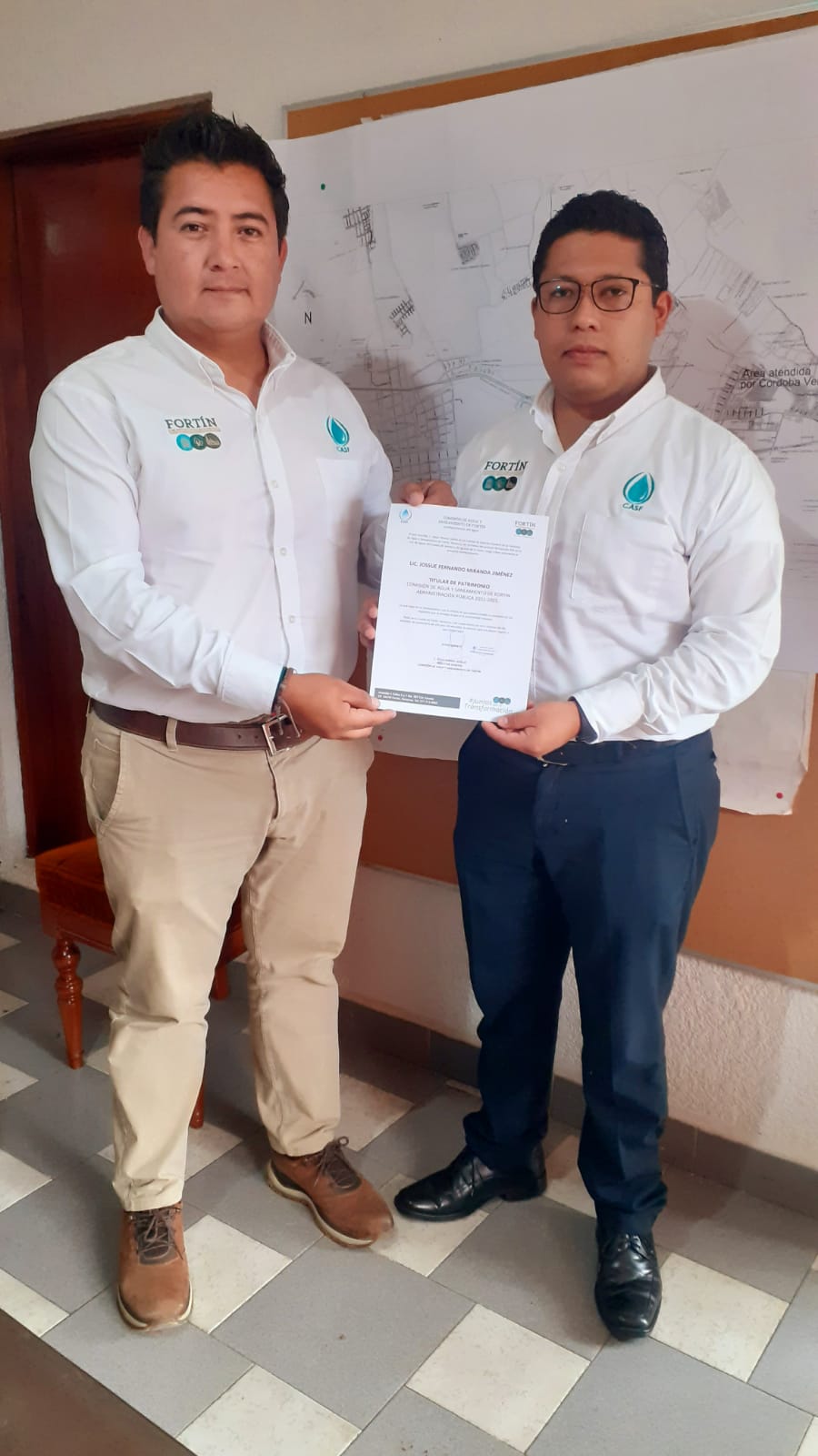 ENTREGA DIRECTOR DE CASF NOMBRAMIENTO AL TITULAR DEL ÁREA DE PATRIMONIO ...